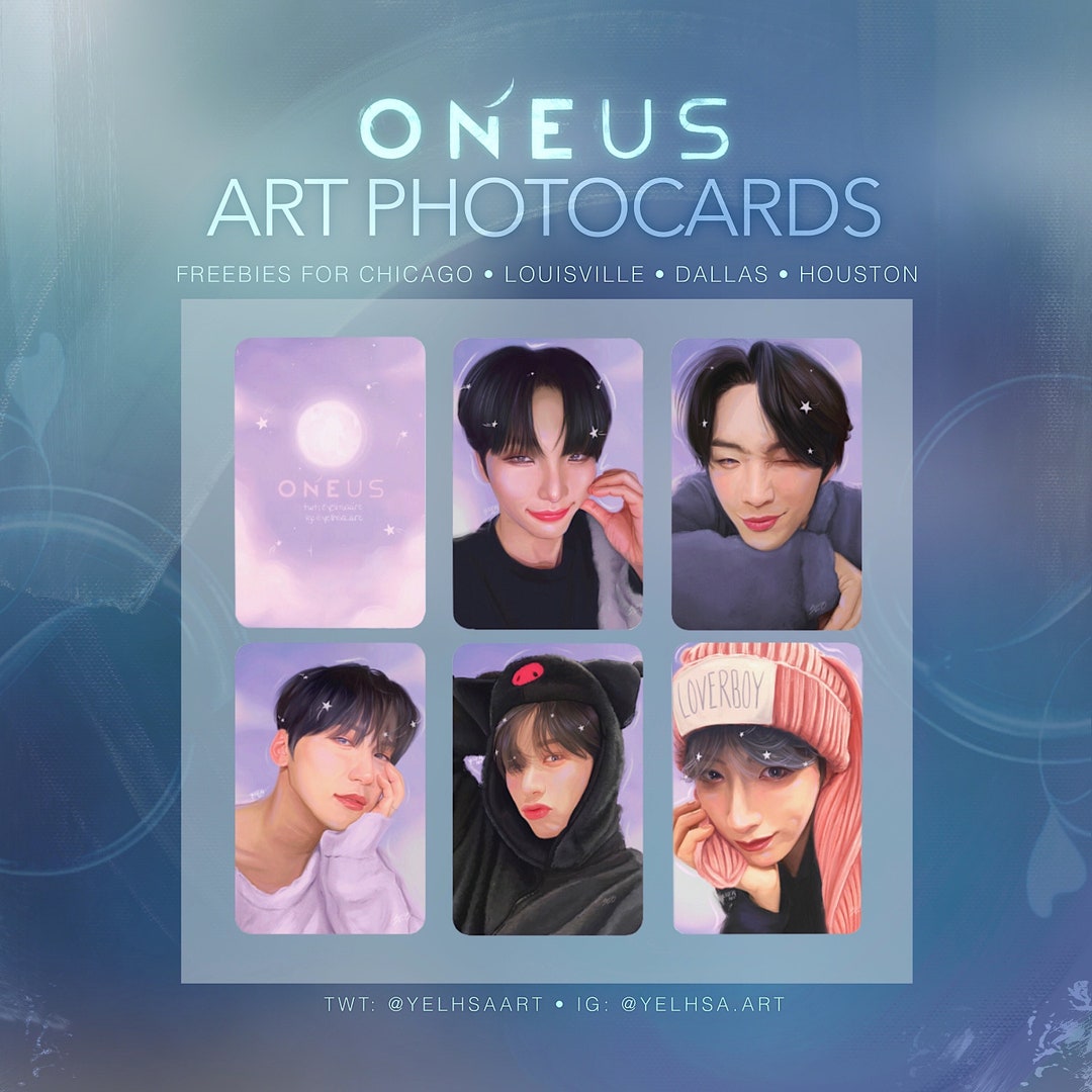 Oneus Art Photocards Please Read Description - Etsy UK