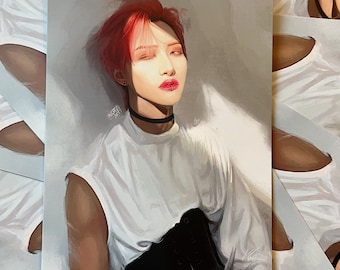 Vampire Seonghwa - Park Seonghwa of Ateez Fanart Kpop Fanart Digital ...
