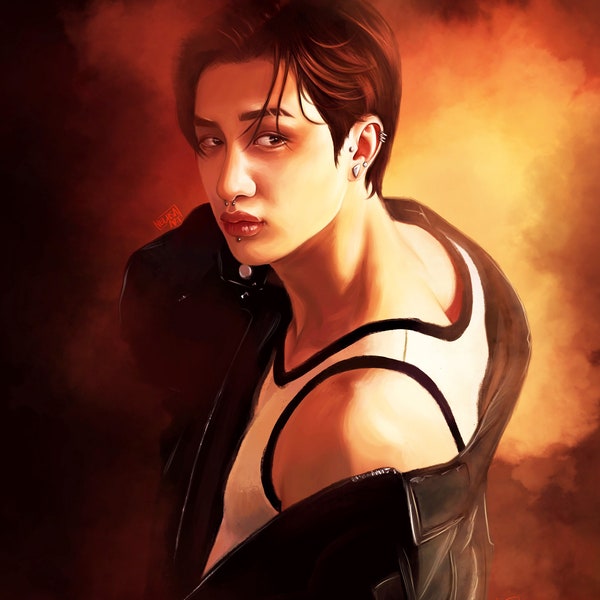 Bang Chan Art - Etsy