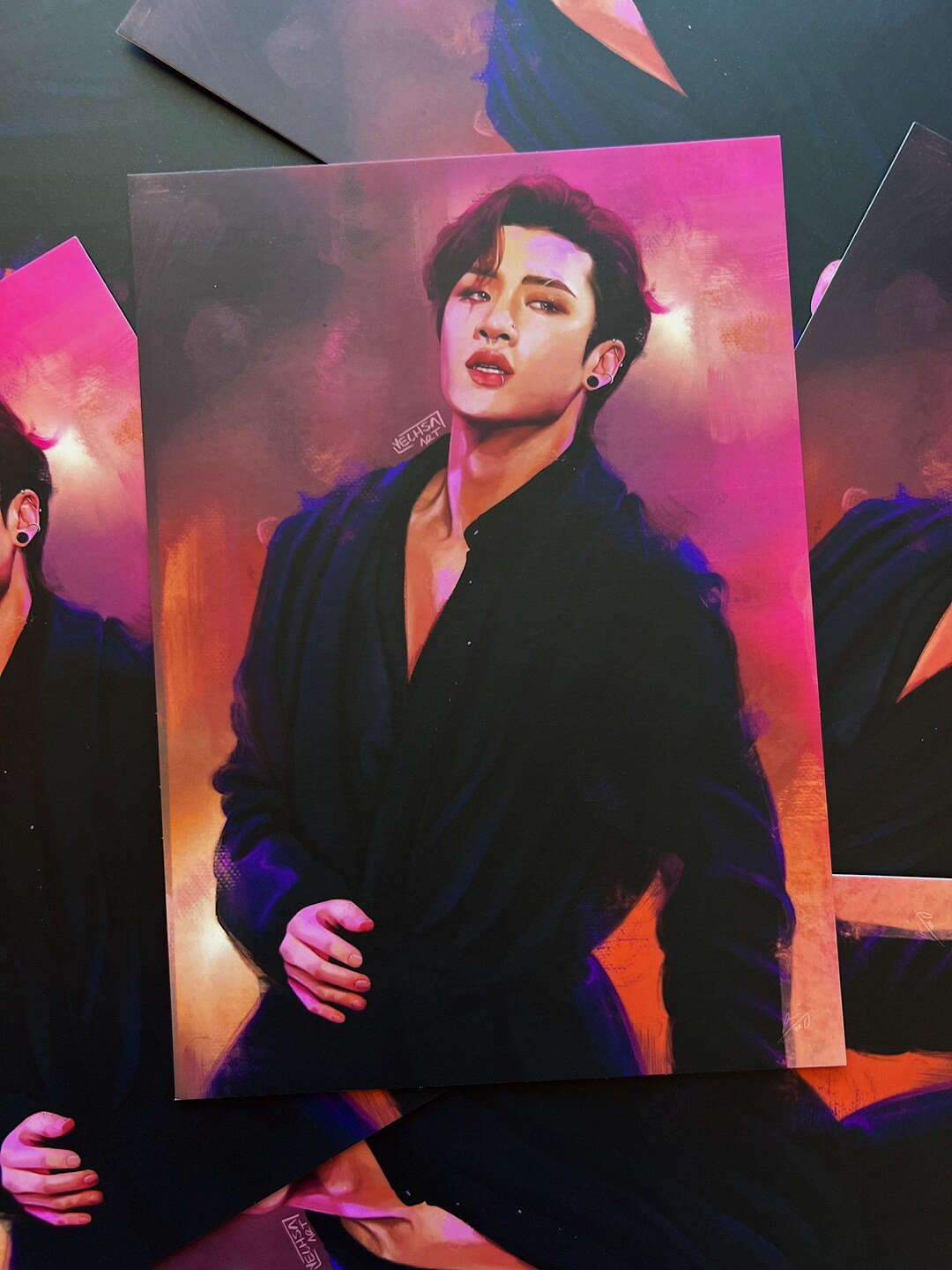 Bang Chan Art Print - Etsy