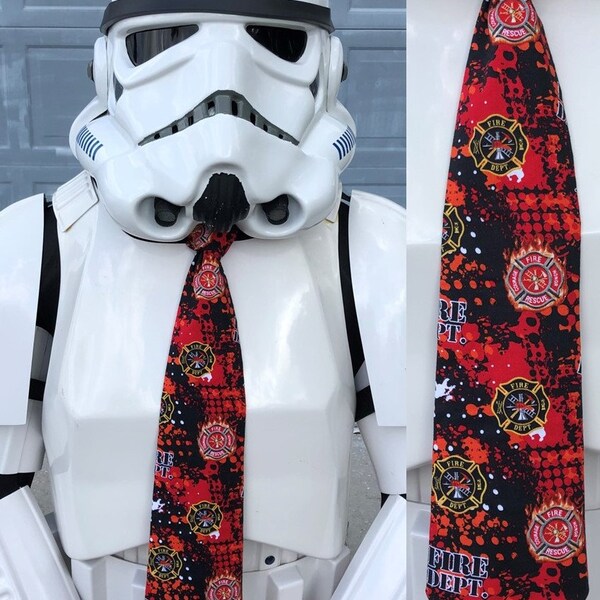 White Cotton Necktie - Etsy