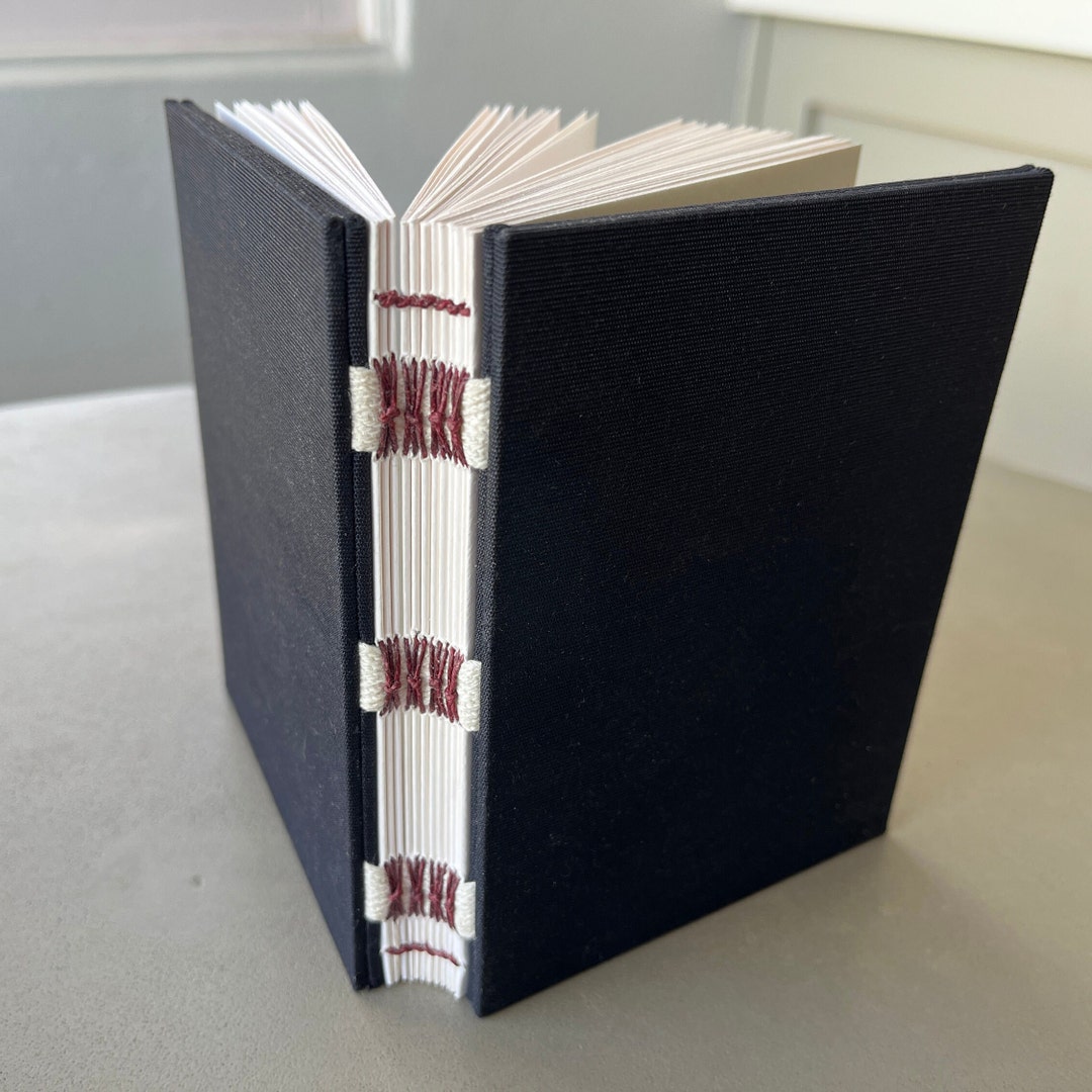 Hardcover Handmade Book, Cloth Bound Book Binding, Travel Journal ...