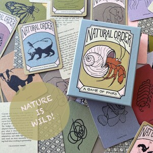 Symbiotic Relationship Matching Game, Natural Order Memory Game, Card ...