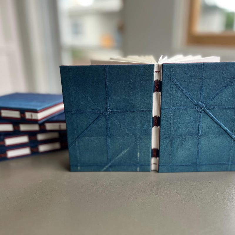 Japanese Hand Bound Book - Etsy
