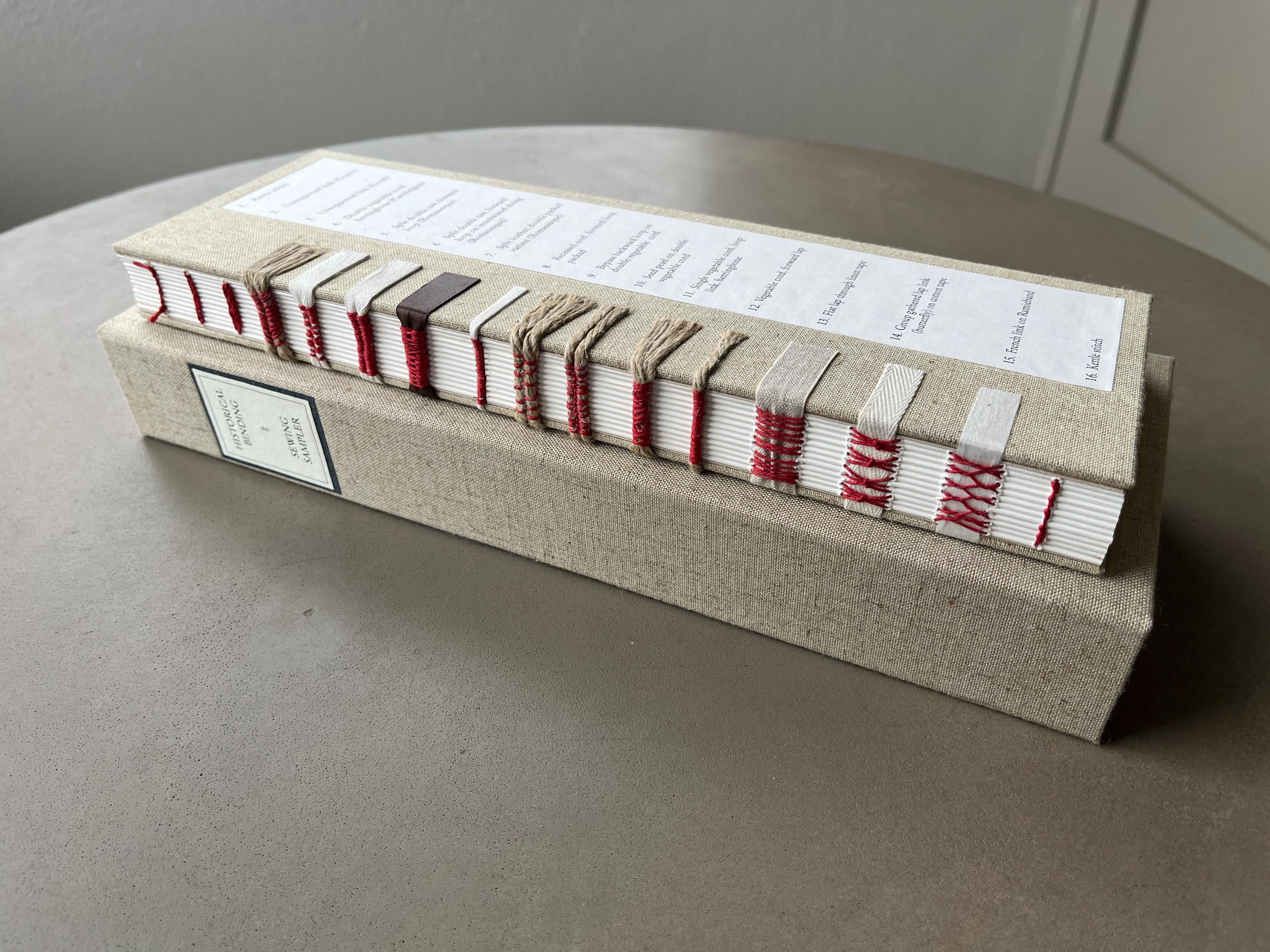 Bookbinding Sewing Sampler: 16 Historical Binding Styles, Handmade Book ...