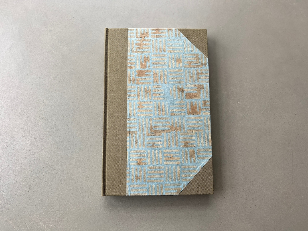 Traditional Hardcover Handmade Book, Handbound Case Binding, Elegant ...