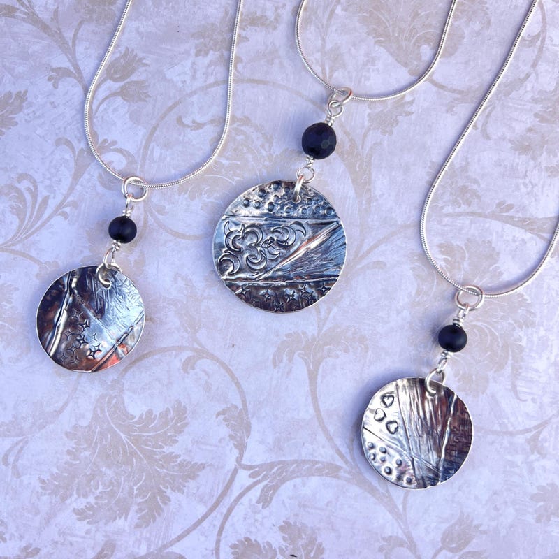 Fold Formed Pendant - Etsy