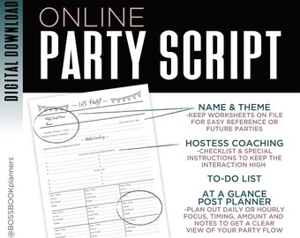 PARTY KIT | Direct Sales - MLM Parties - Events - Digital - Etsy
