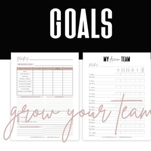 RECRUIT KIT | Direct Sales Worksheets for Leaders - Etsy