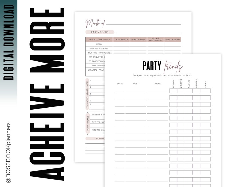 PARTY KIT Direct Sales MLM Parties Events Digital - Etsy