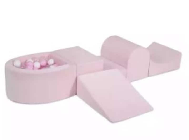 Kids Soft Play 5-piece Set W/ Ball Pit (free Shipping) - Etsy