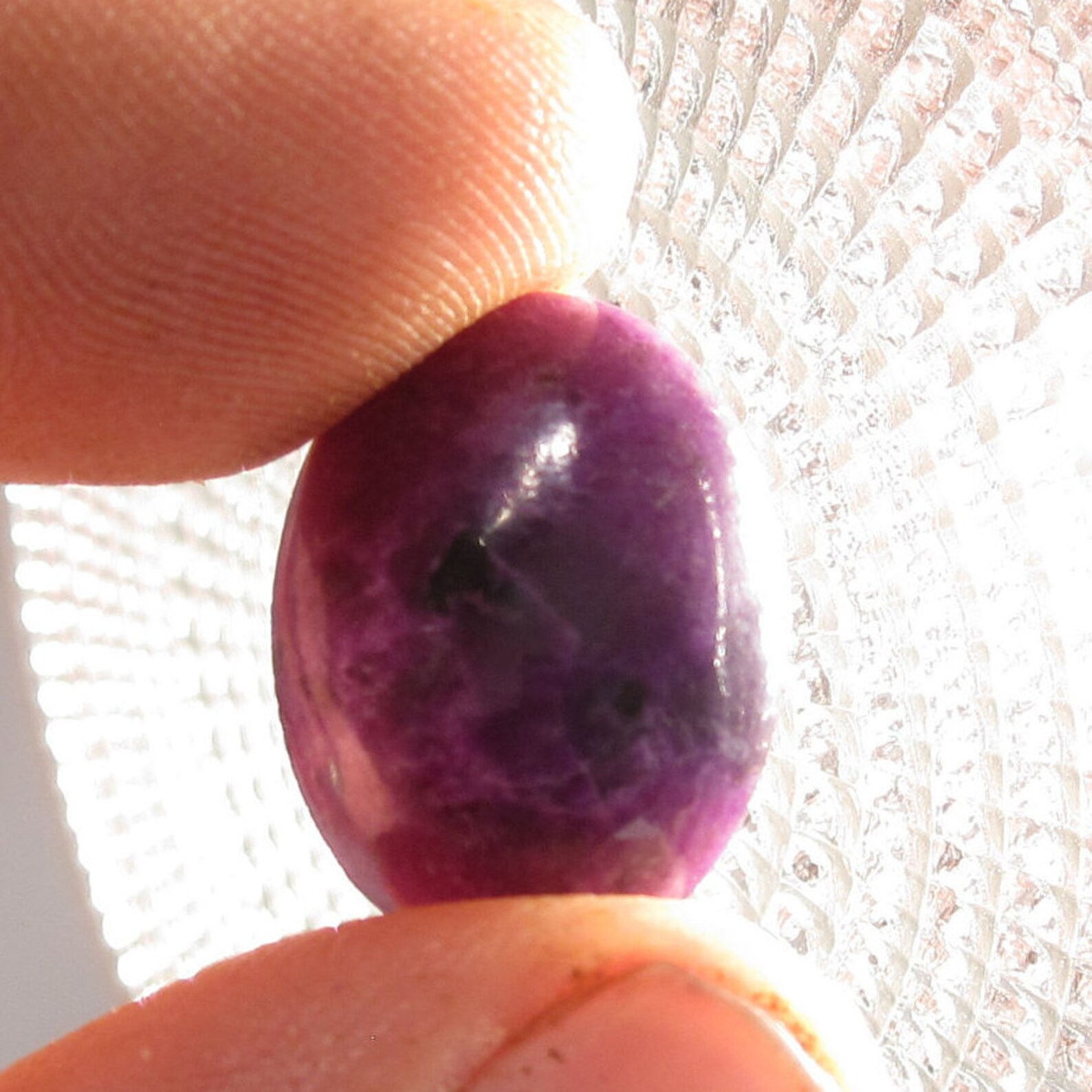 Sugilite Cabochon Royal Lavulite Gem Grade Untreated Gem Stone - Etsy