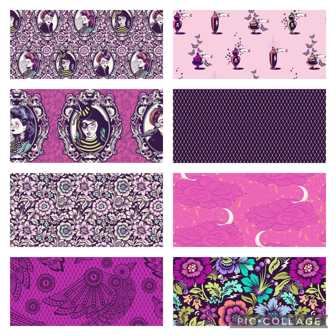 Tula Pink Nightshade Deja Vu Yardage - Etsy