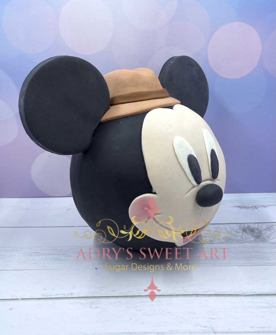 Gum Paste Safari 3D Head Cake Topper - Etsy