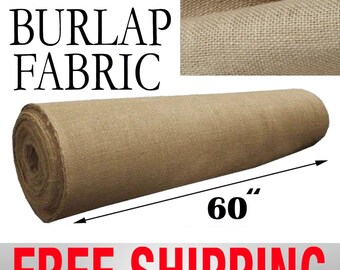 Burlap fabric | Etsy