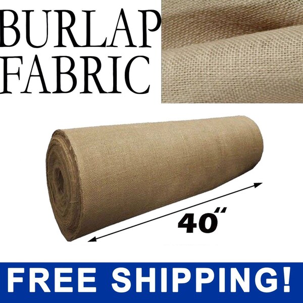 Burlap Fabric - Etsy