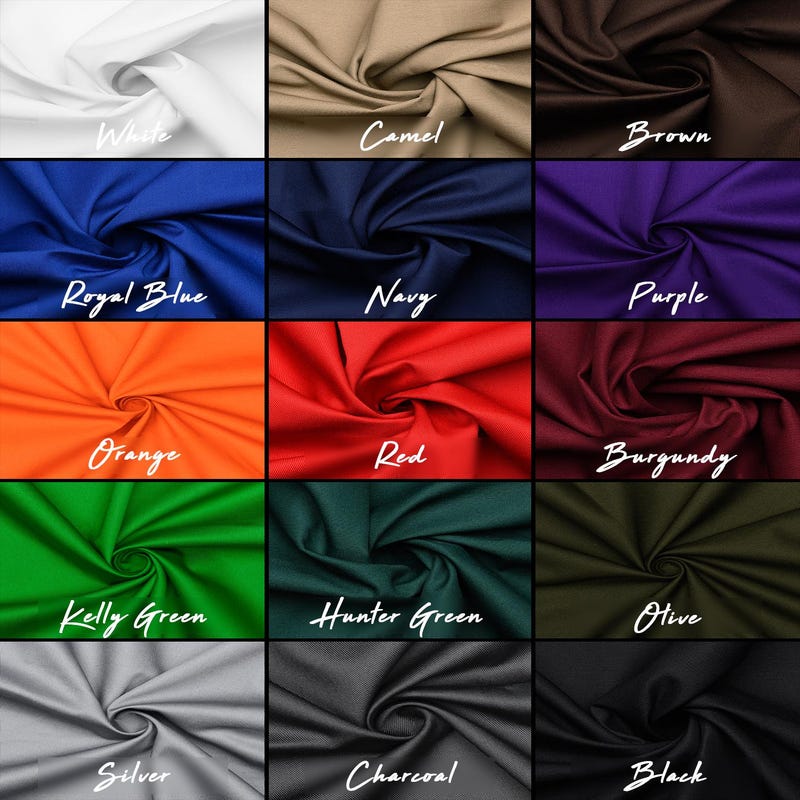 Poly Cotton Fabric - Etsy