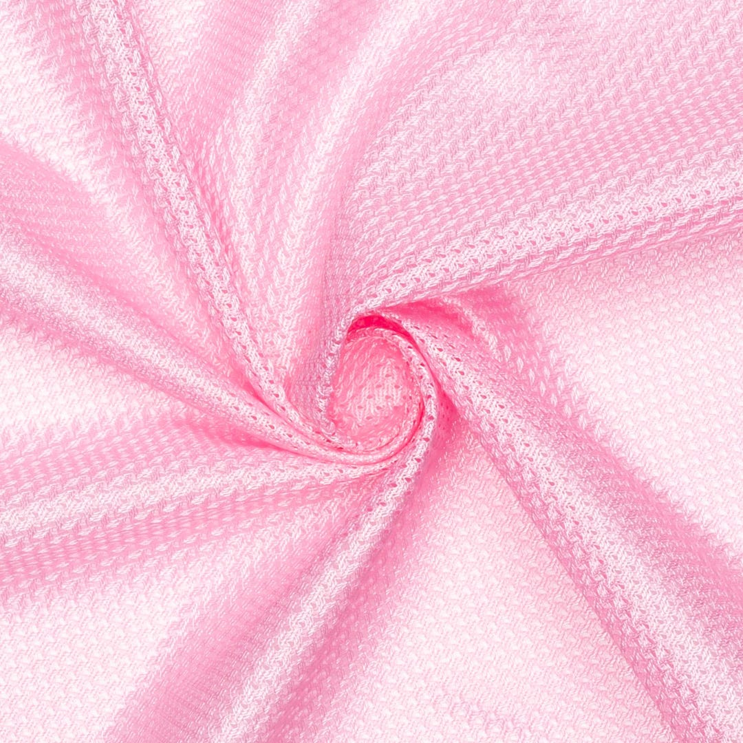 Baby Pink Micro Mesh Jersey Fabric - Sold by the Yard & Bolt - Ideal ...