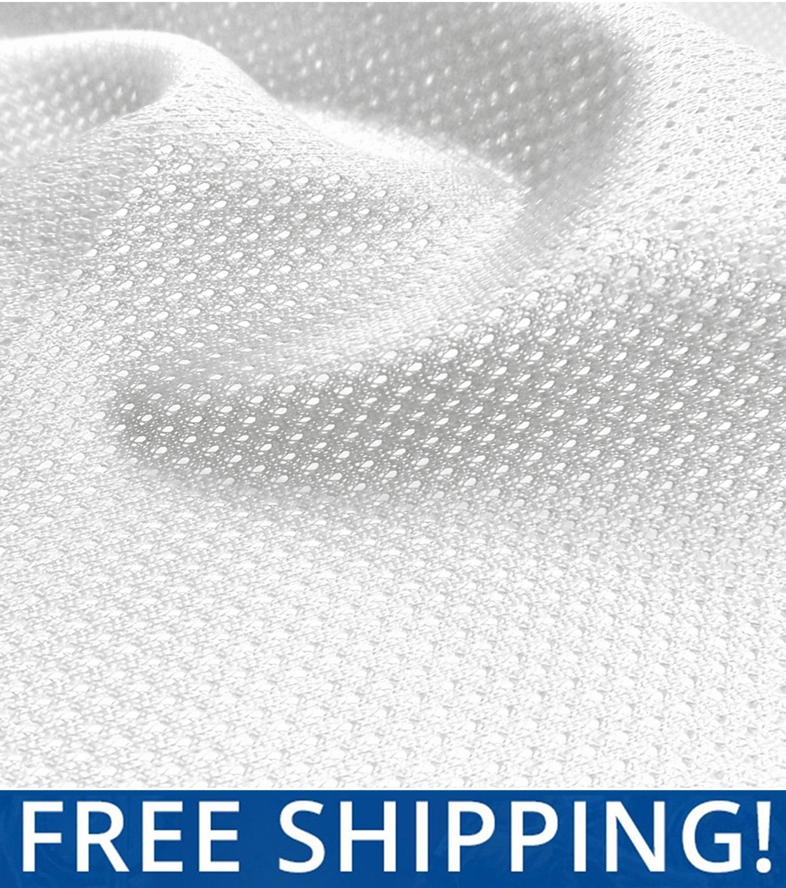 White Micro Mesh Jersey Fabric 60 Wide Sold by the - Etsy