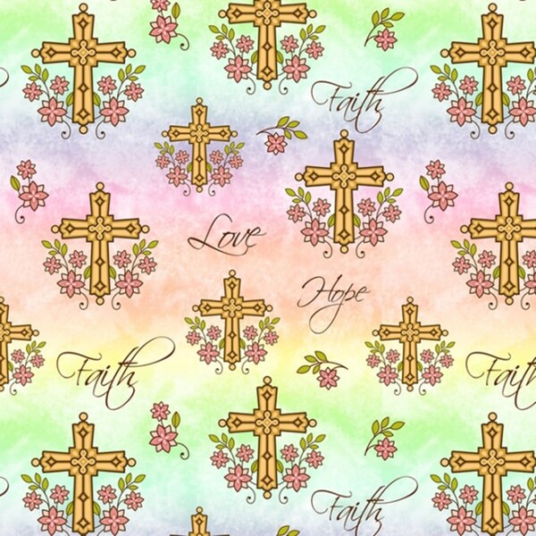 Religious Fabric - Etsy