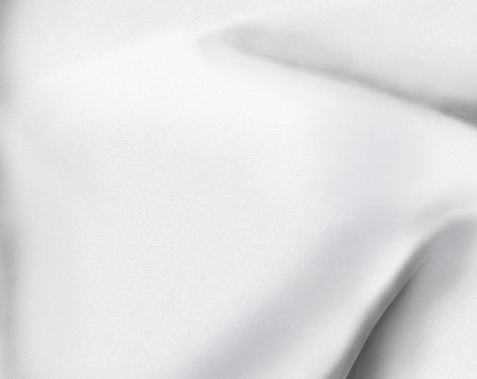 White Polyester Fabric White Fabric Yardage Fabric by the Yard 58/60 - Etsy