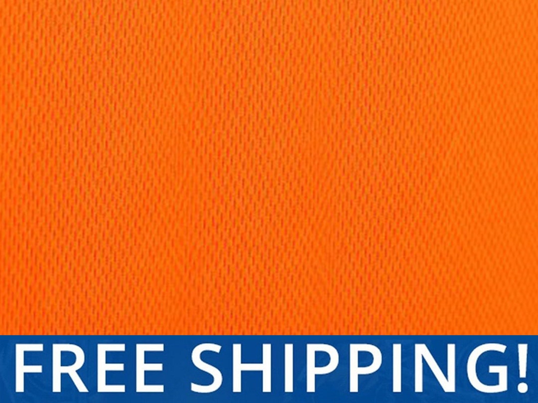 Orange Dimple Mesh Jersey Fabric Ideal for Athletic Jersey - Etsy