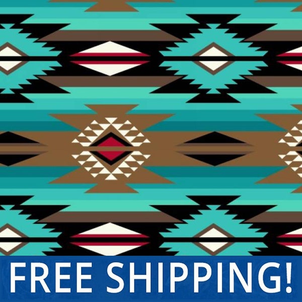 Aztec Flannel Fabric - Etsy