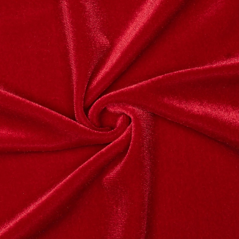 Red Velvet Fabric - Etsy