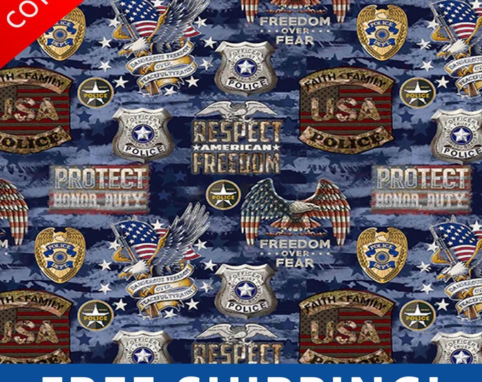 Police Fabric Small Scale Grey Badge Cuffs Police Department by ...