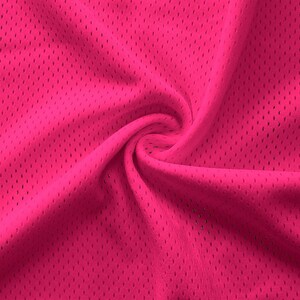 Neon Pink Pro Mesh Heavy Jersey Fabric - Ideal for Athletic Jersey ...