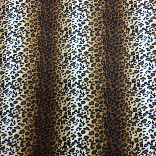 Cheetah Print Fabric - Etsy