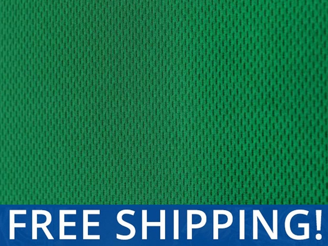 Kelly Green Dimple Mesh Jersey Fabric Ideal for Athletic - Etsy