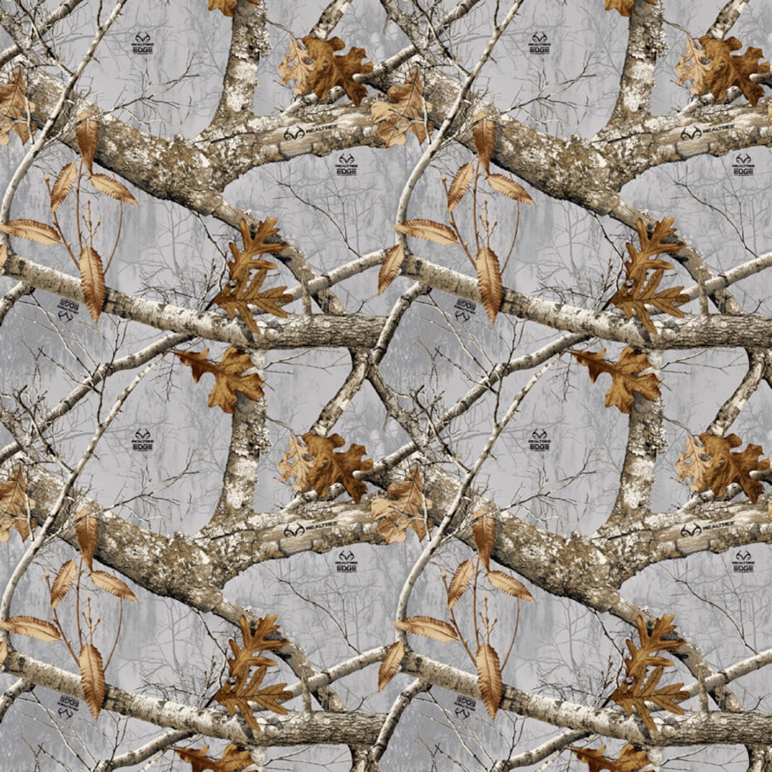 Arctic Camo Realtree Fleece Fabric - Licensed by Sykel - Ideal for ...