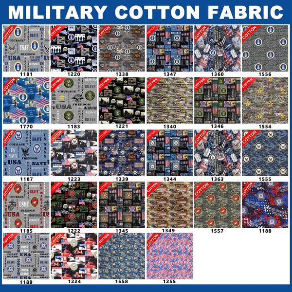Military Fabric - Etsy