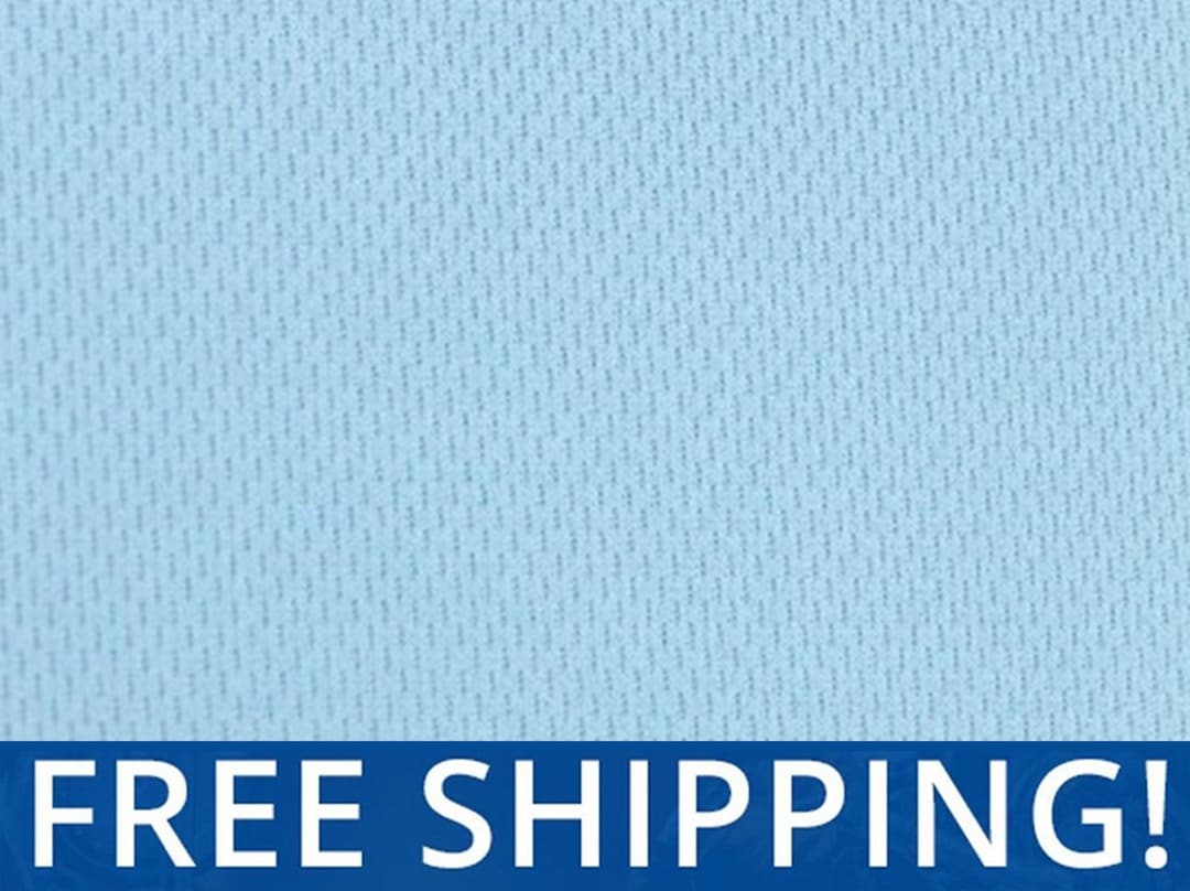 Sky Blue Dimple Mesh Jersey Fabric Ideal for Athletic Jersey - Etsy