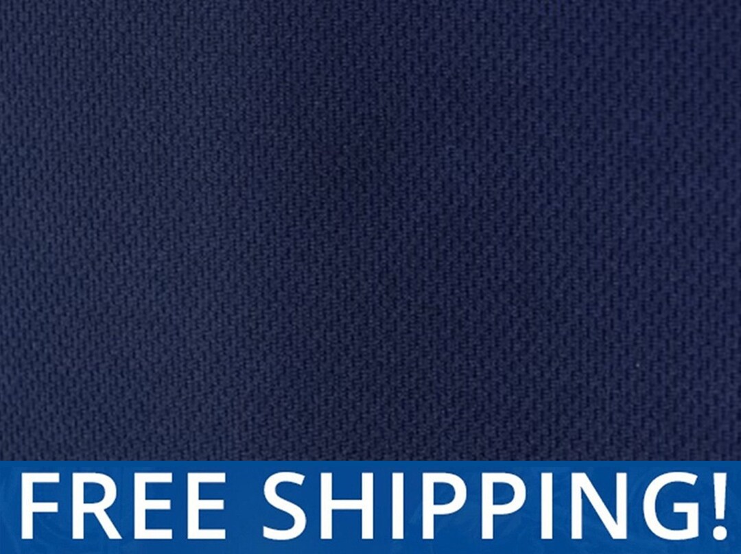 Navy Dimple Mesh Jersey Fabric Ideal for Athletic Jersey - Etsy
