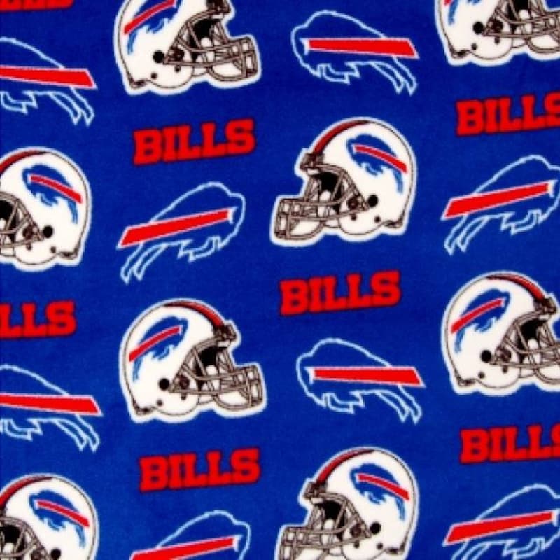 Buffalo Bills Fabric by the Yard - Etsy