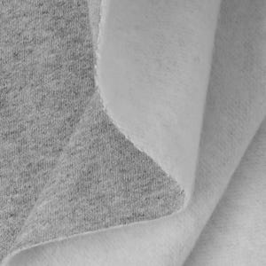 Heather Gray Cotton Sweatshirt Fleece Fabric - 60" Wide - 90/10% Cotton ...