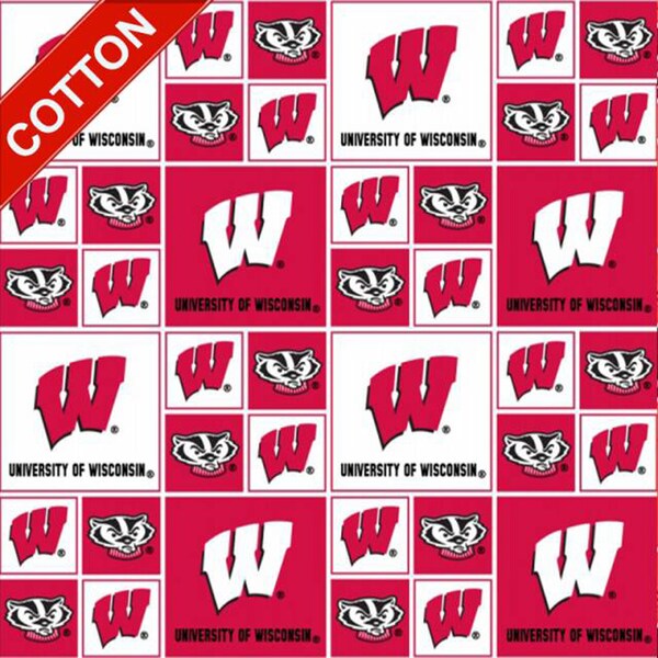 Wisconsin Badgers Print - Etsy