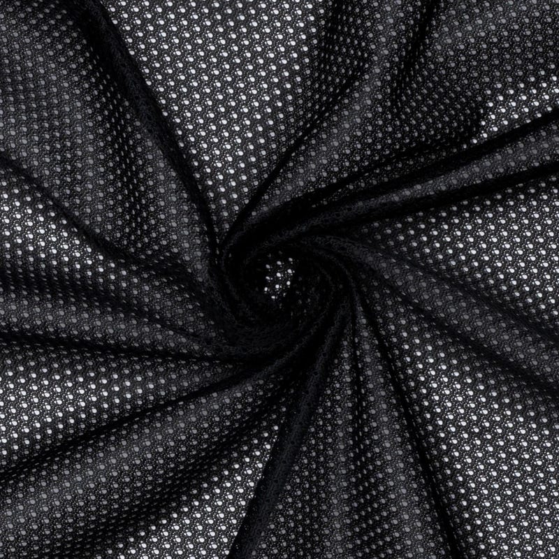 Black Mesh Fabric - Etsy