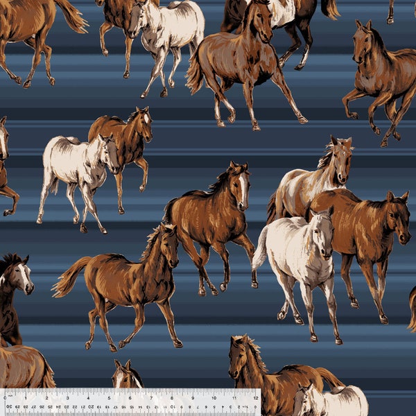 Horse Fabric - Etsy