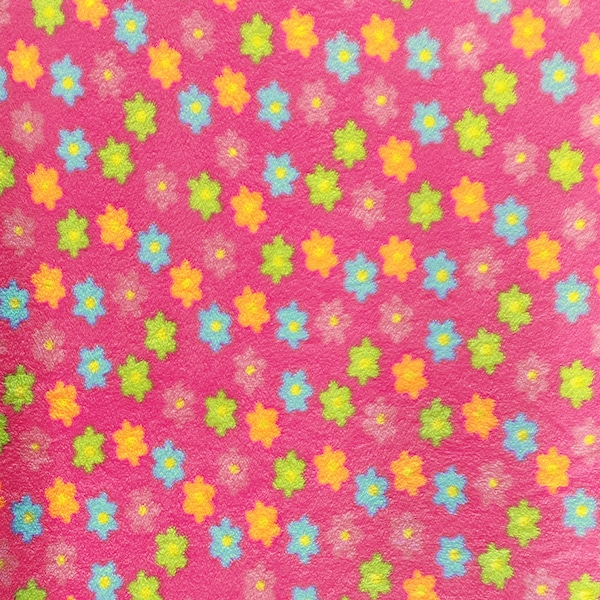 Flower Fleece Fabric - Etsy