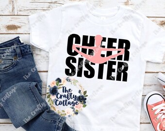 Little Sister Cheer Shirt | Etsy