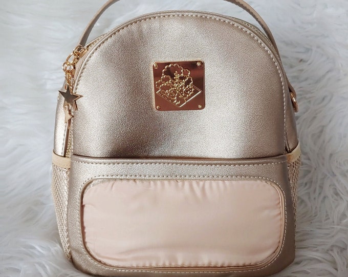 Mini Casual Ita Backpack Champagne - Etsy
