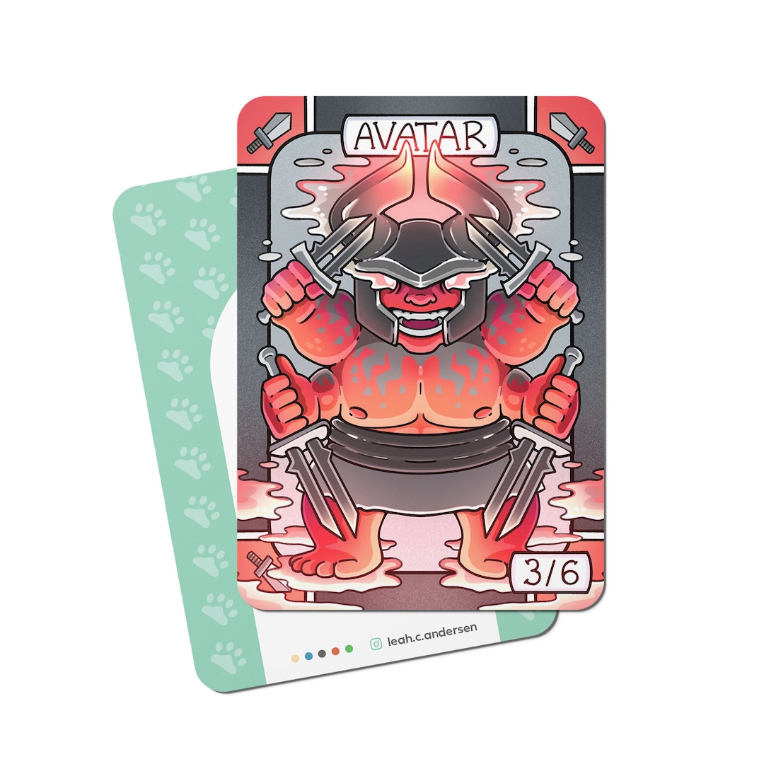 5 Avatar Tokens for Magic the Gathering - Etsy