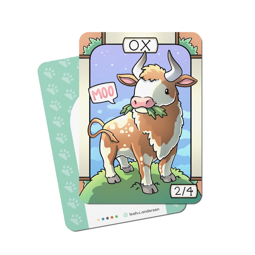 5 Ox 2/4 Tokens for Magic the Gathering - Etsy