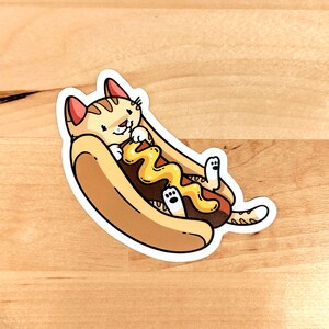Food Cat Sticker Set - Etsy