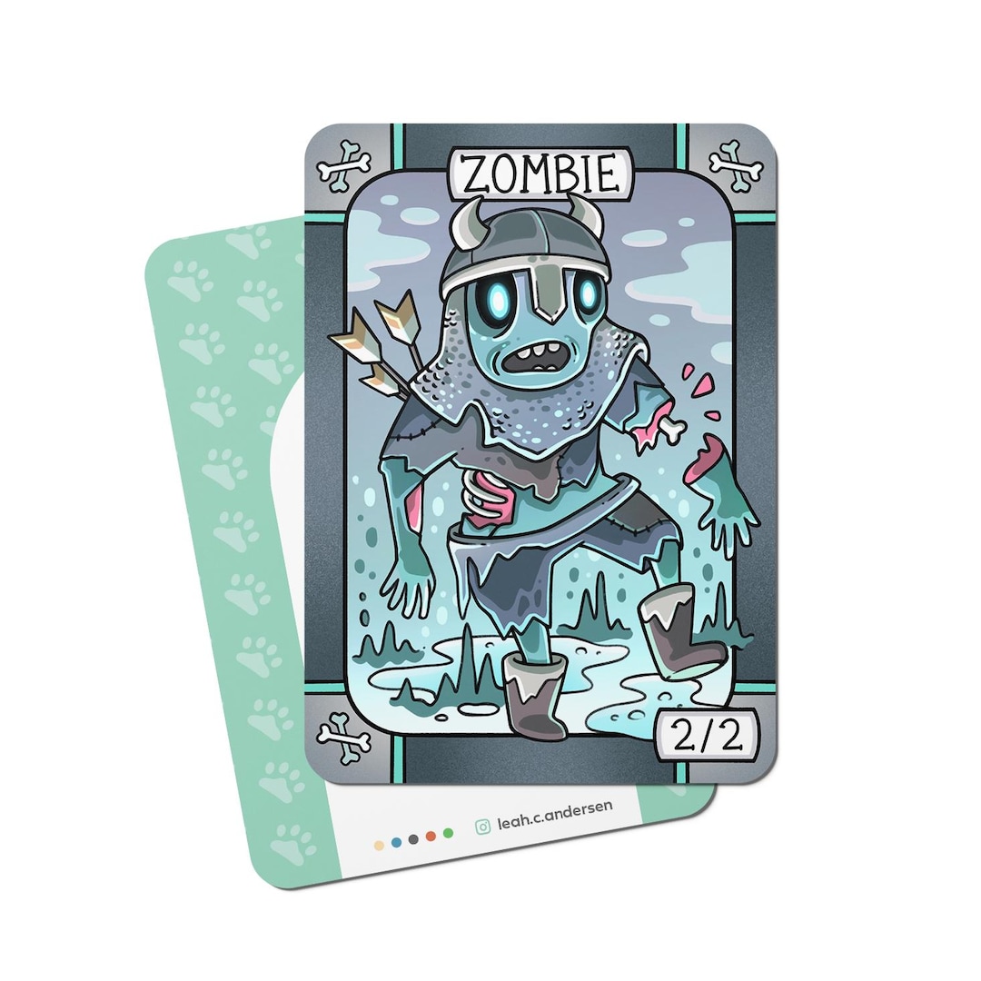 5 Zombie Tokens for Magic the Gathering - Etsy