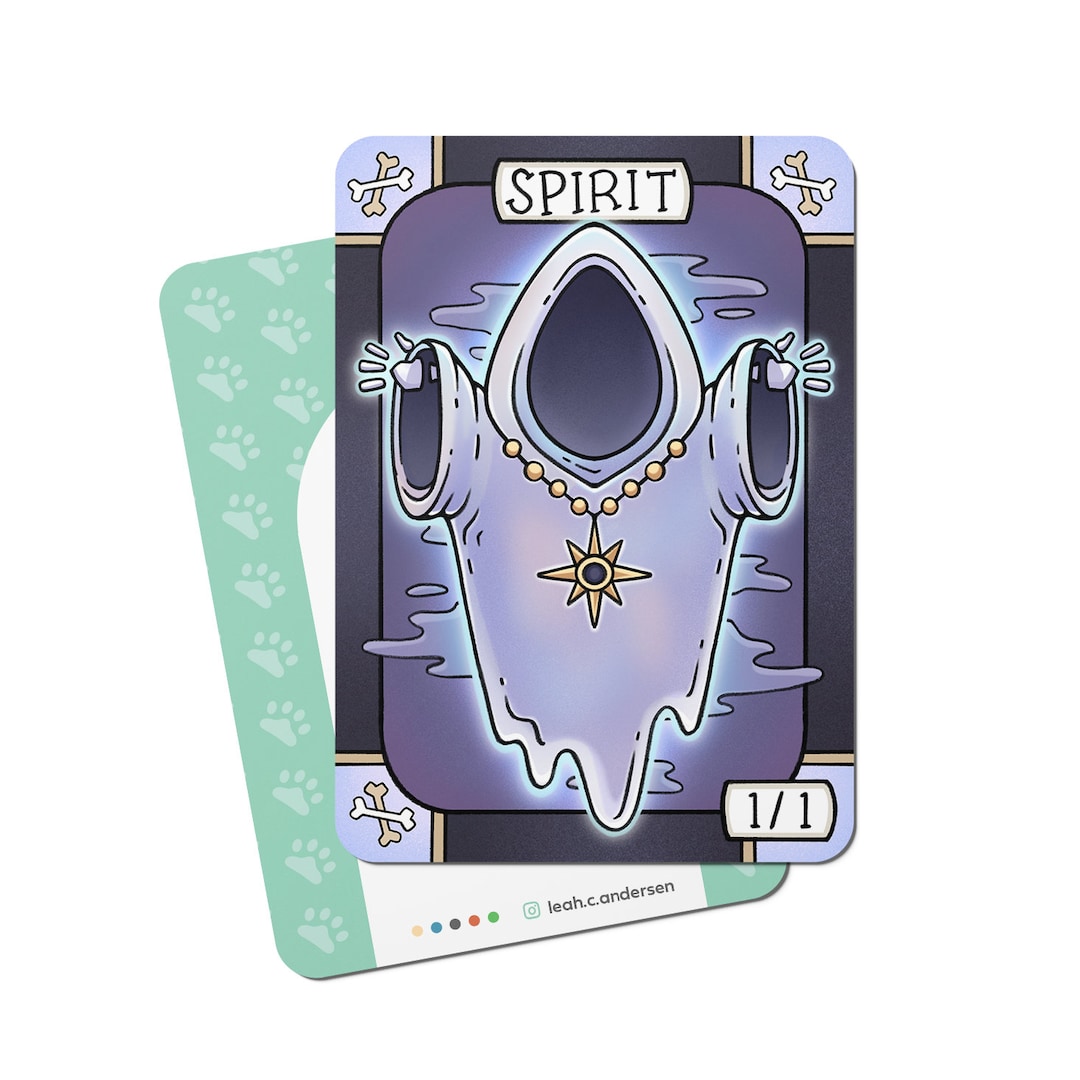 5 Spirit Tokens for Magic the Gathering - Etsy