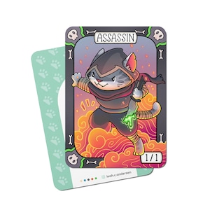 5 Assassin Tokens for Magic the Gathering - Etsy